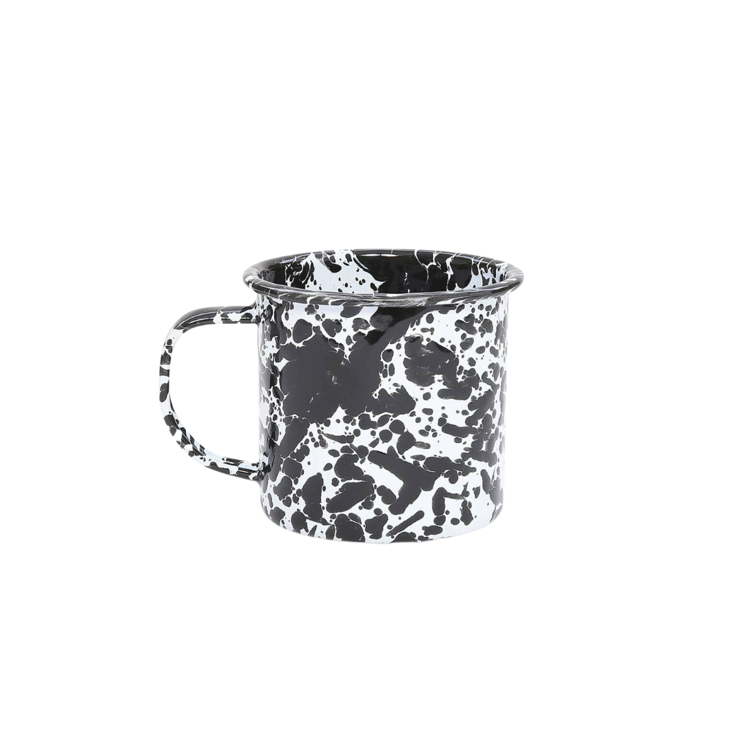 Enamel Mug - Black Splatter | ERIN & CO