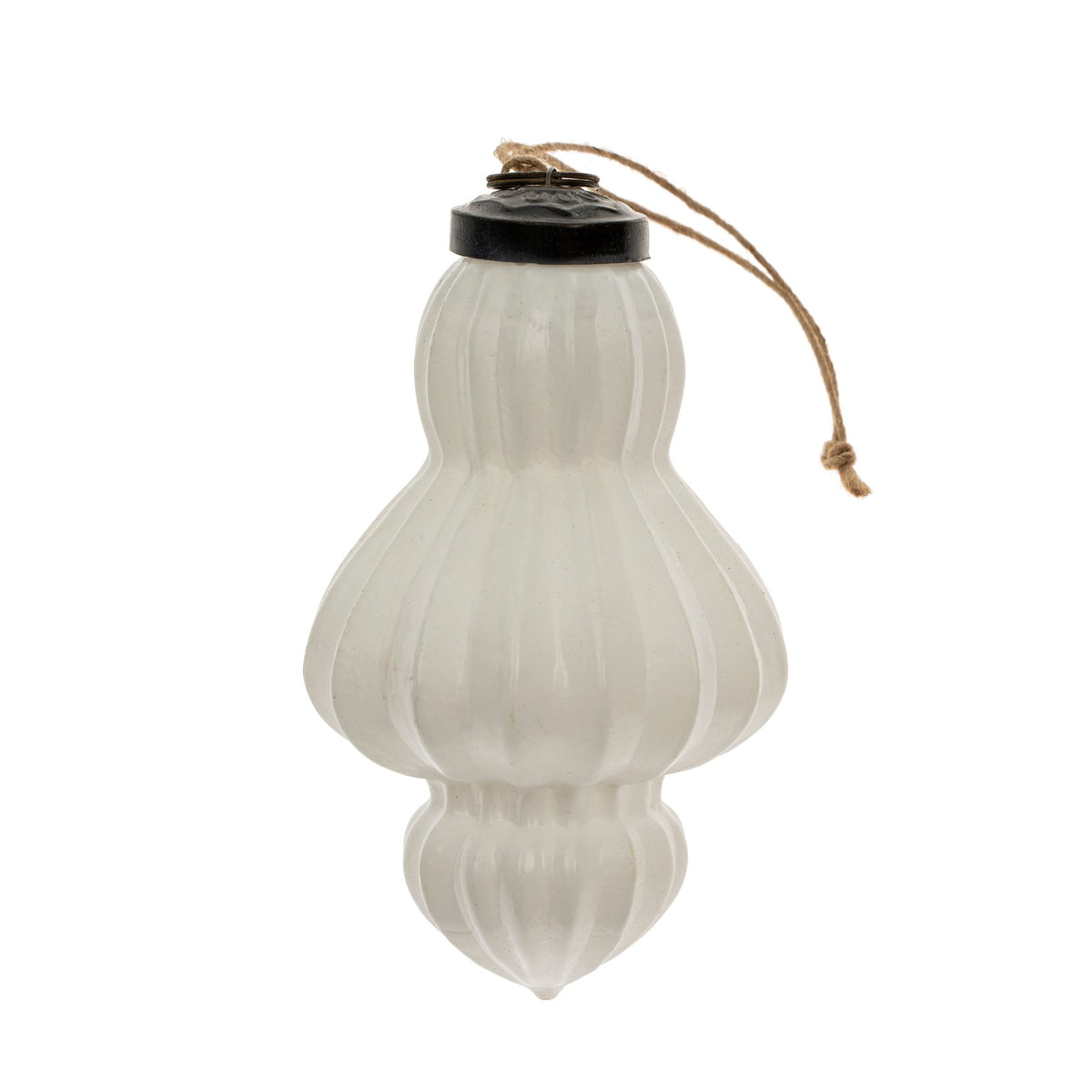 Glass Spindle Ornament - Large | ERIN & CO