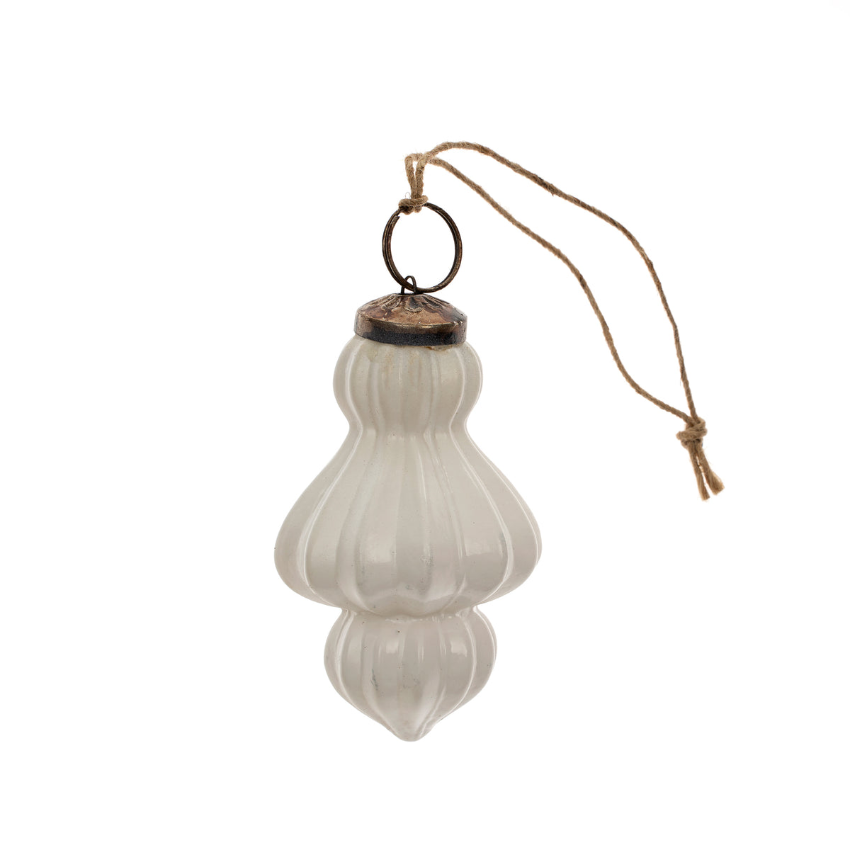 Glass Spindle Ornament - Small | ERIN & CO