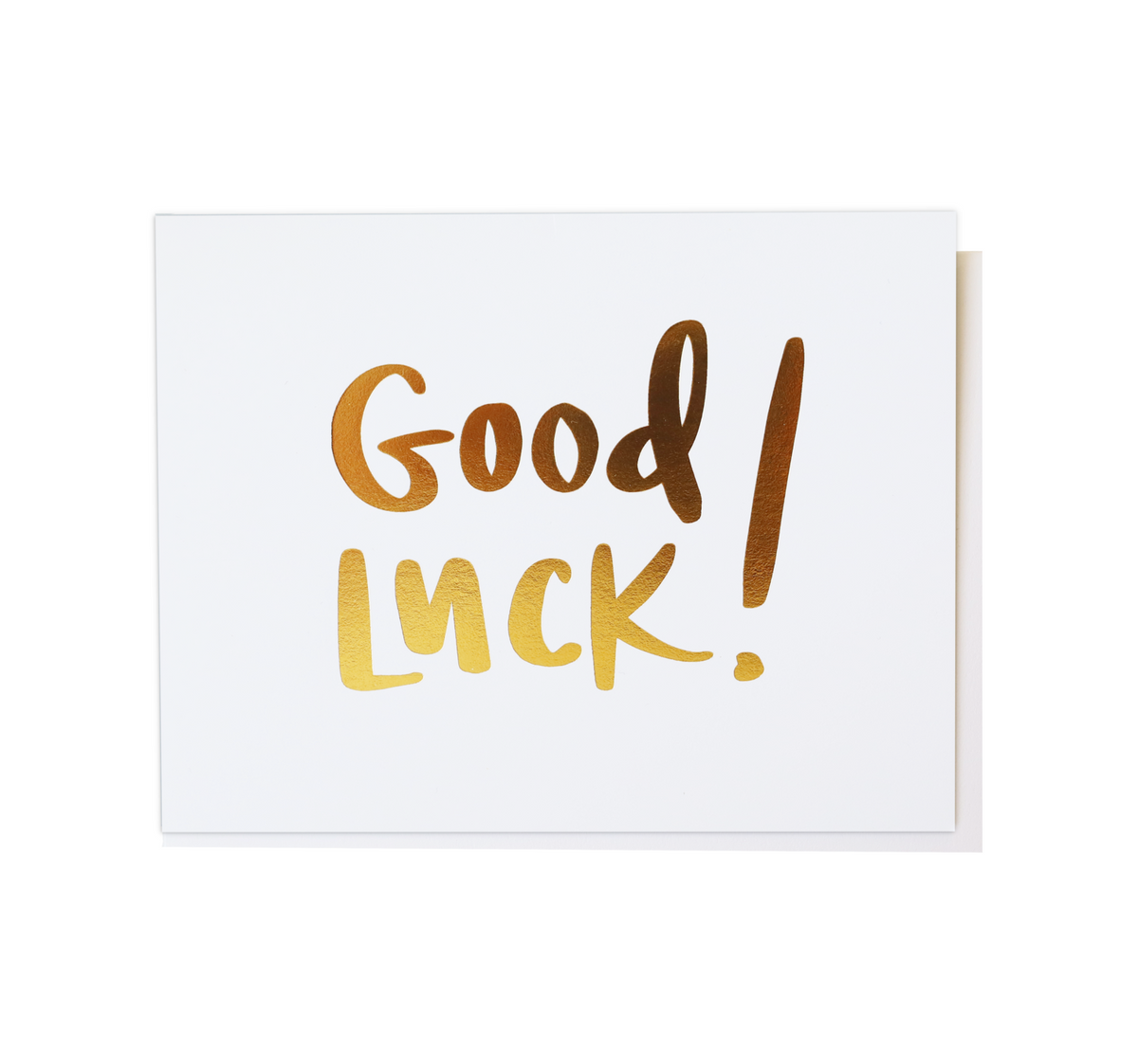 Good Luck Greeting Card | ERIN & CO
